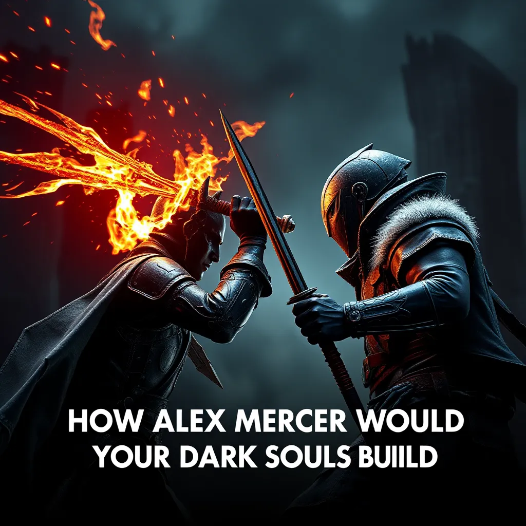 How Alex Mercer Would Challenge Your Dark Souls Build Leveluptalk