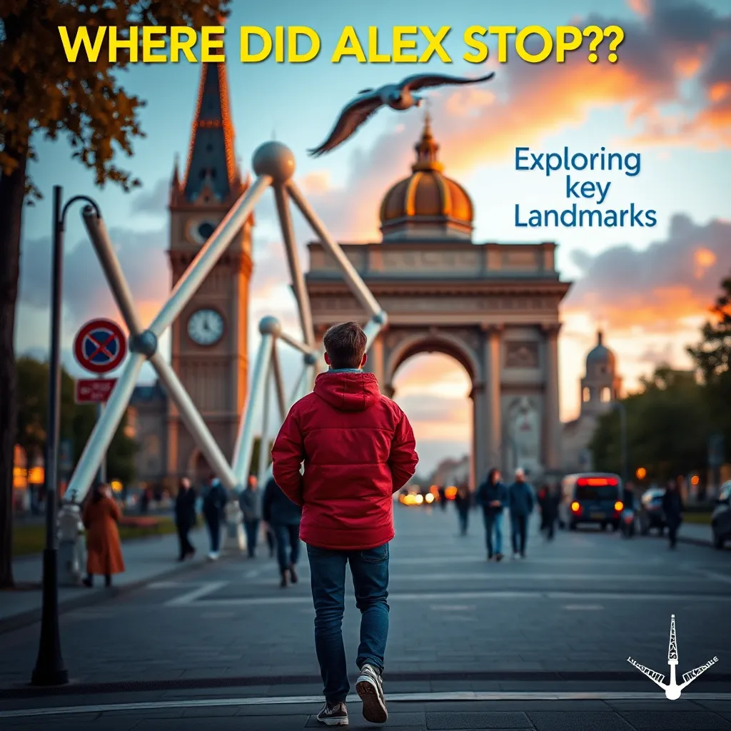 Where Did Alex Stop? Exploring Key Landmarks : LevelUpTalk