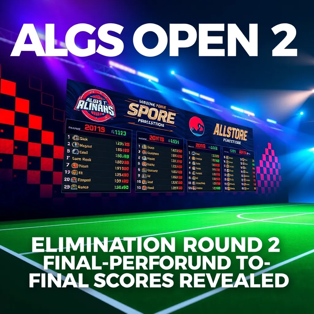 ALGS OPEN Day 2: Elimination Round 2 Final Scores Revealed : LevelUpTalk