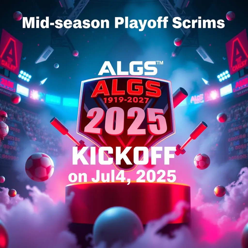 ALGS Midseason Playoff Scrims Kickoff on July 4, 2025 : LevelUpTalk