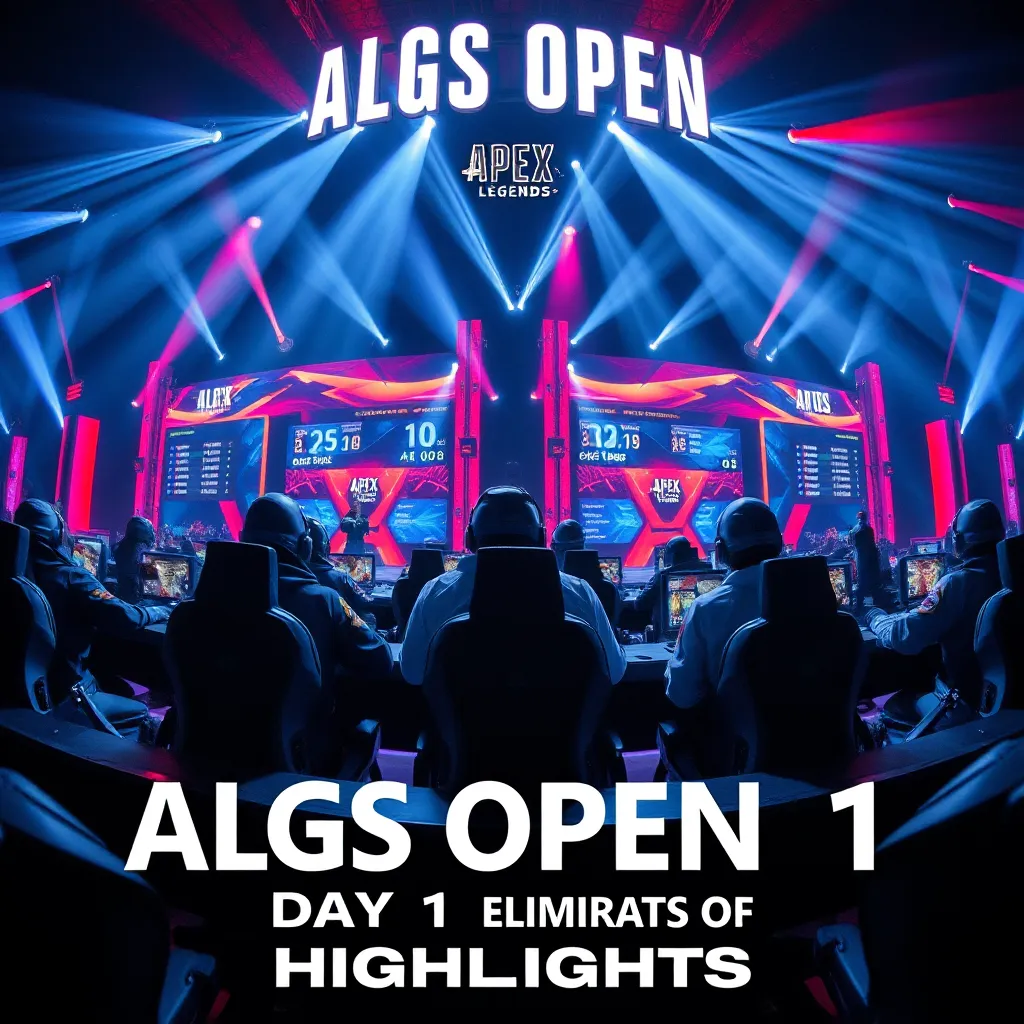 ALGS OPEN Day 1 Scores: Winners & Eliminations Breakdown : LevelUpTalk