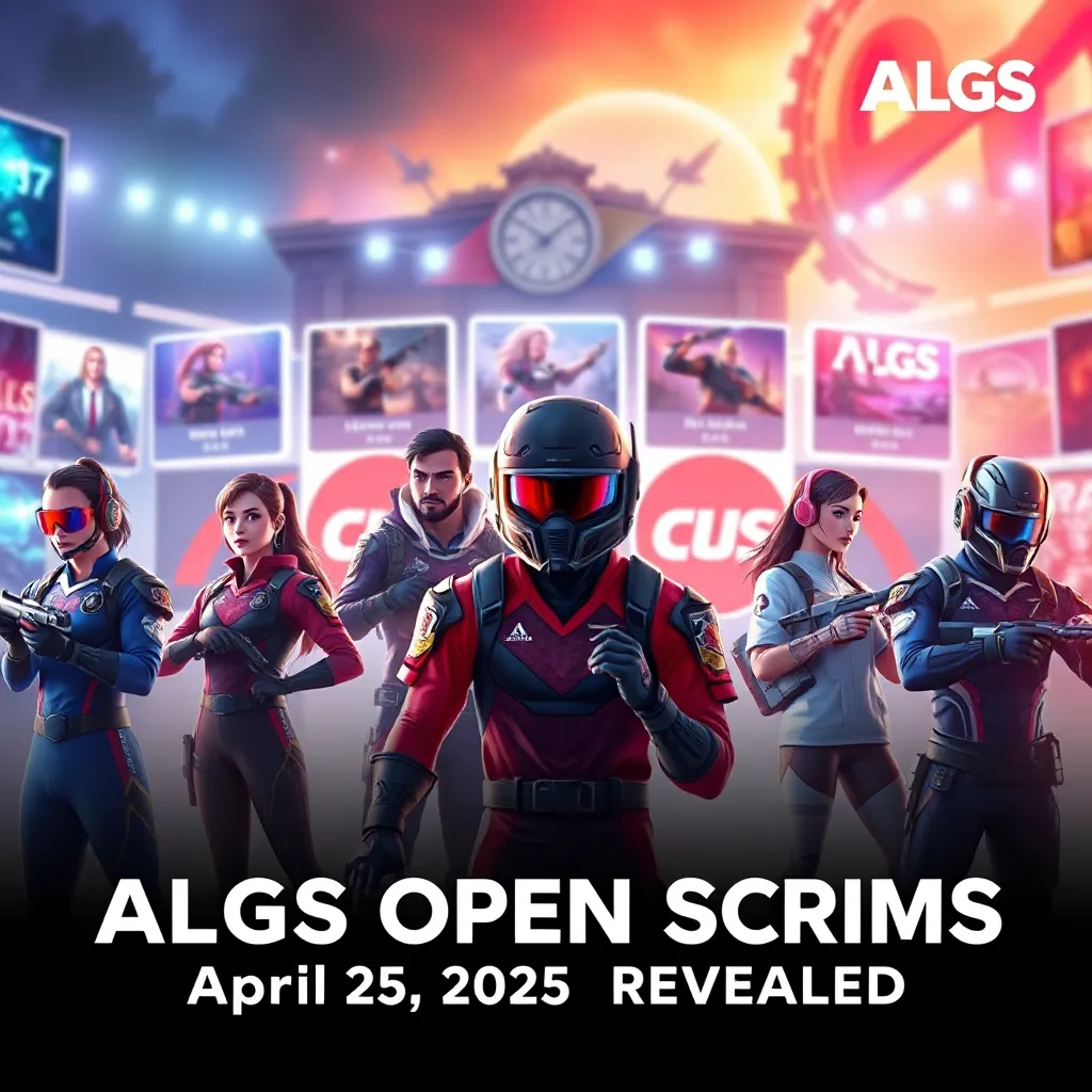 ALGS Open Scrims Schedule for April 25, 2025 Revealed : LevelUpTalk
