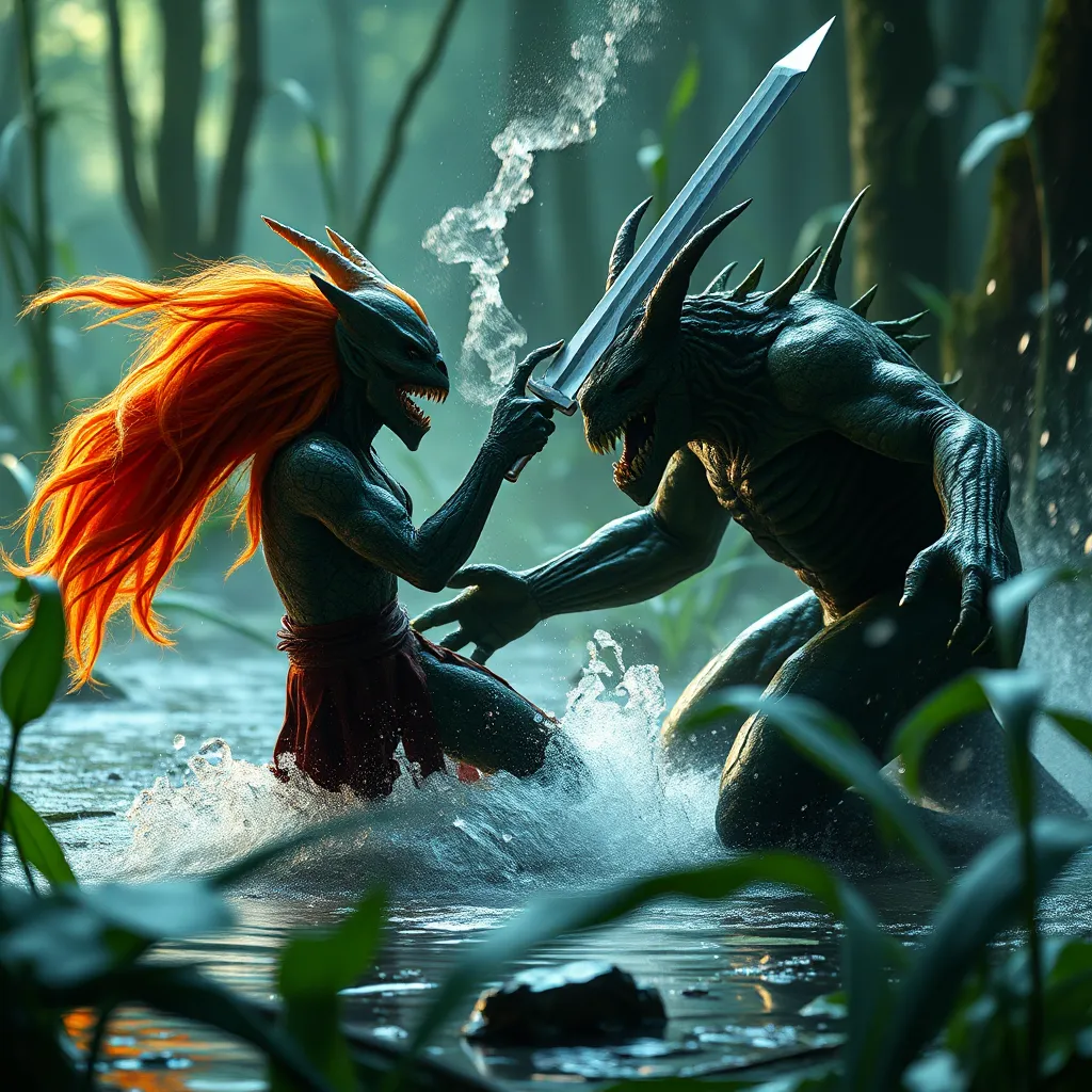 Lore Accurate Alidoro Takes on the Green Swamp Monster : LevelUpTalk