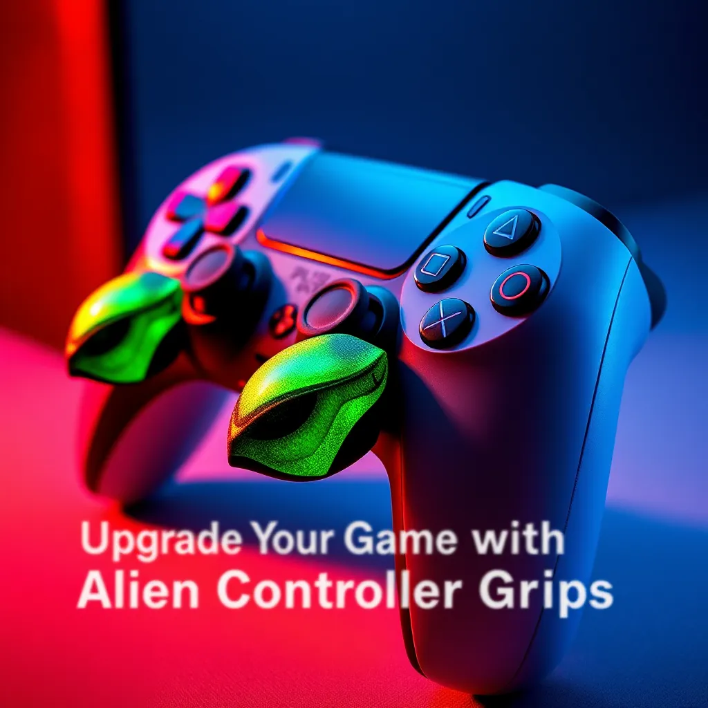 Upgrade Your Game with New Alien Controller Grips for PS5 : LevelUpTalk