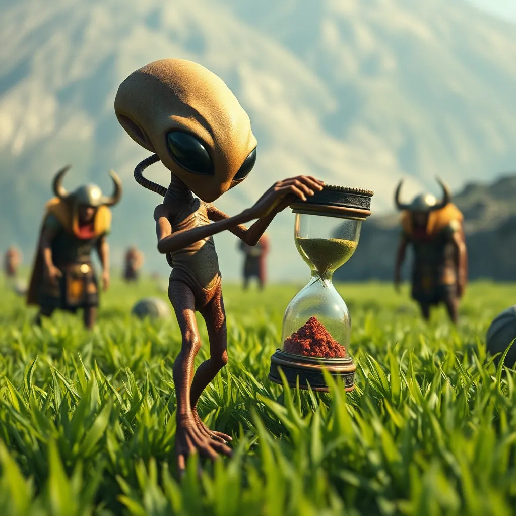 Retrieve the Hourglass Can: A 90s Alien Adventure : LevelUpTalk