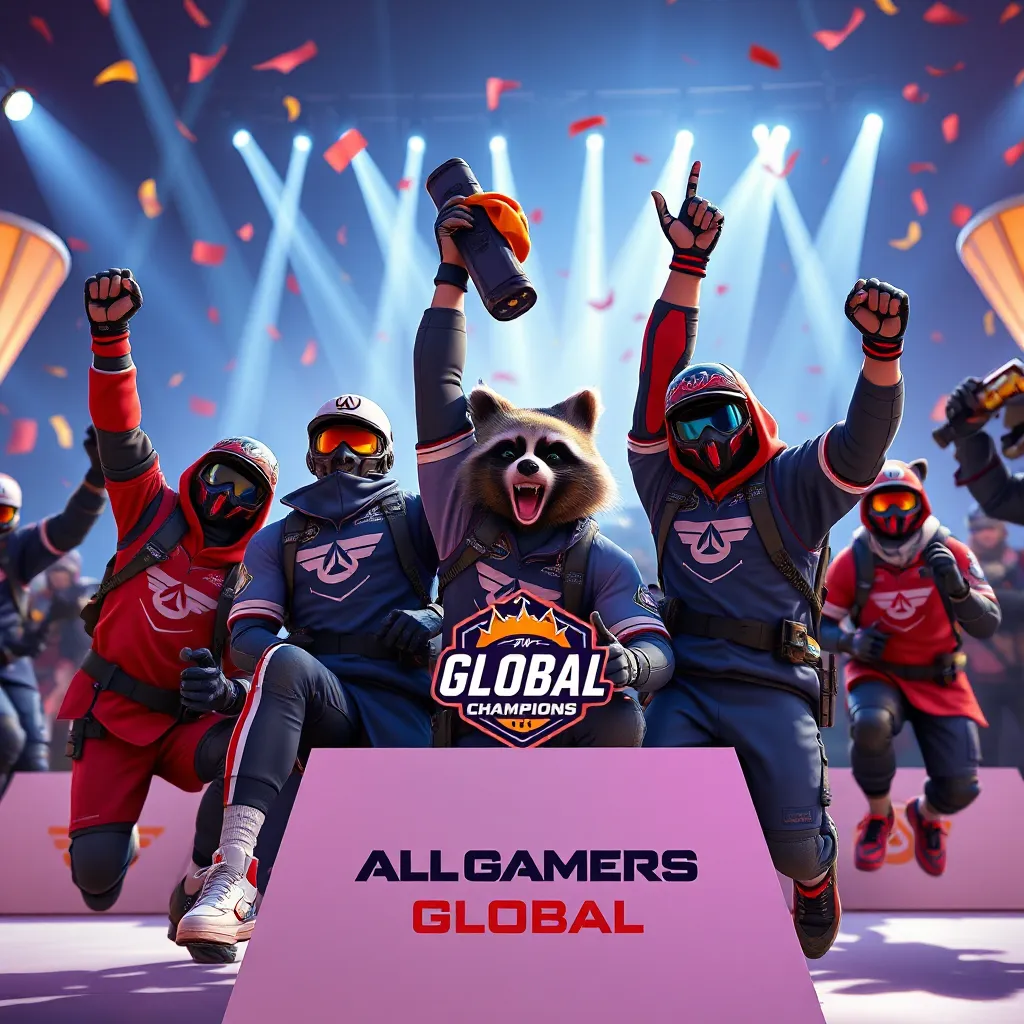 All Gamers Global Dominate Crazy Raccoon in Overwatch 2025 : LevelUpTalk