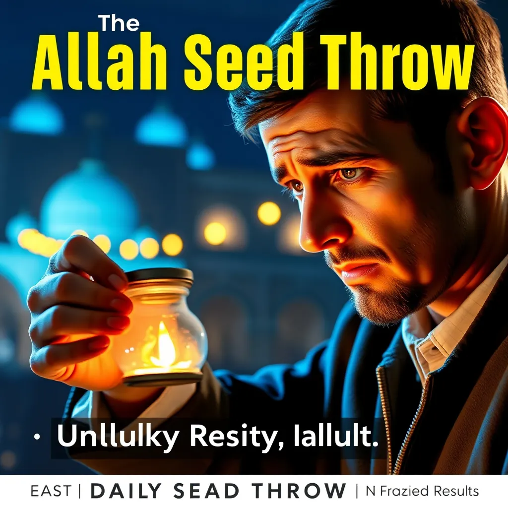 Daily Allah Seed Throw: Unlucky Results Explained : LevelUpTalk