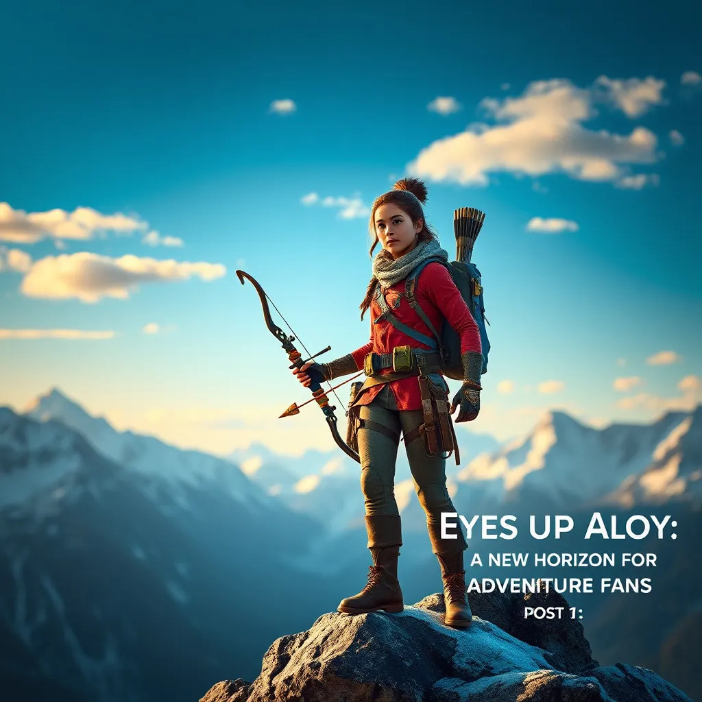 Eyes Up Aloy: A New Horizon for Adventure Fans : LevelUpTalk