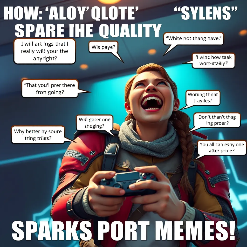 How Aloy's 'Sylens' Quote Sparks Iconic Memes : LevelUpTalk