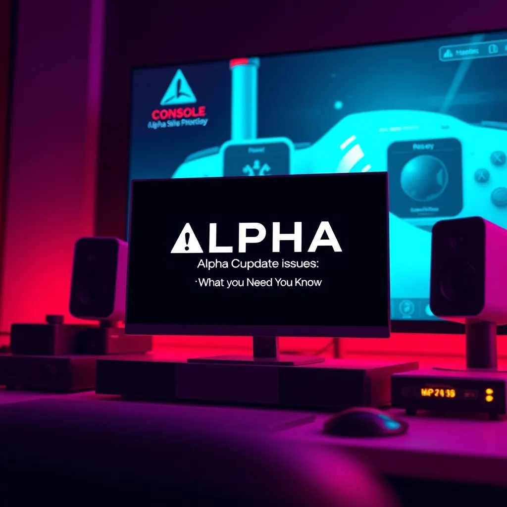 Alpha Console Update Issues: What You Need to Know : LevelUpTalk