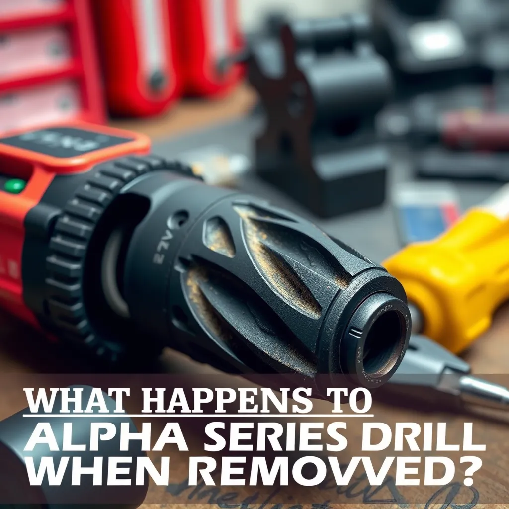 What Happens to Alpha Series Drill When Removed? : LevelUpTalk