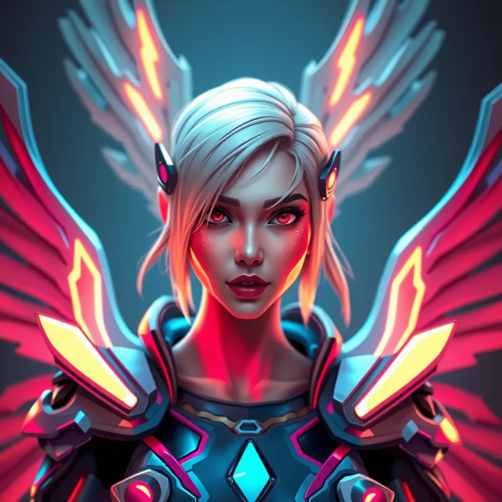 Fan Art of Mercy from an Alternate Dimension Unveiled : LevelUpTalk
