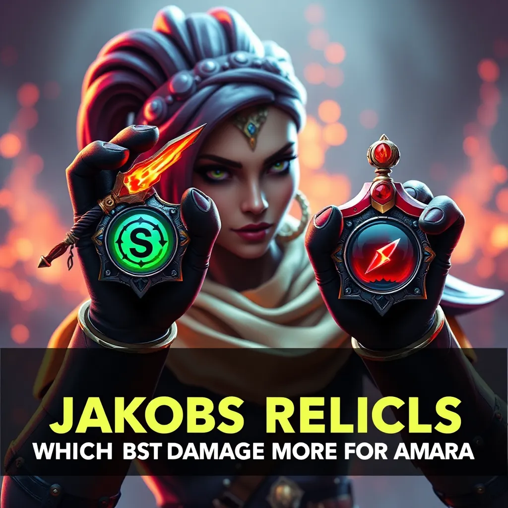 Jakobs Relics: Which Boosts Damage More for Amara? : LevelUpTalk