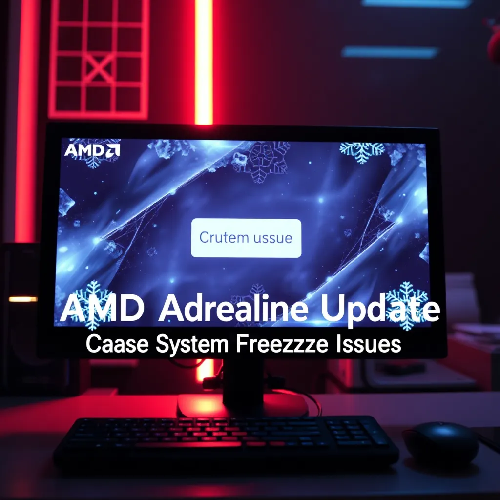 AMD Adrenaline Update Causes System Freeze Issues : LevelUpTalk