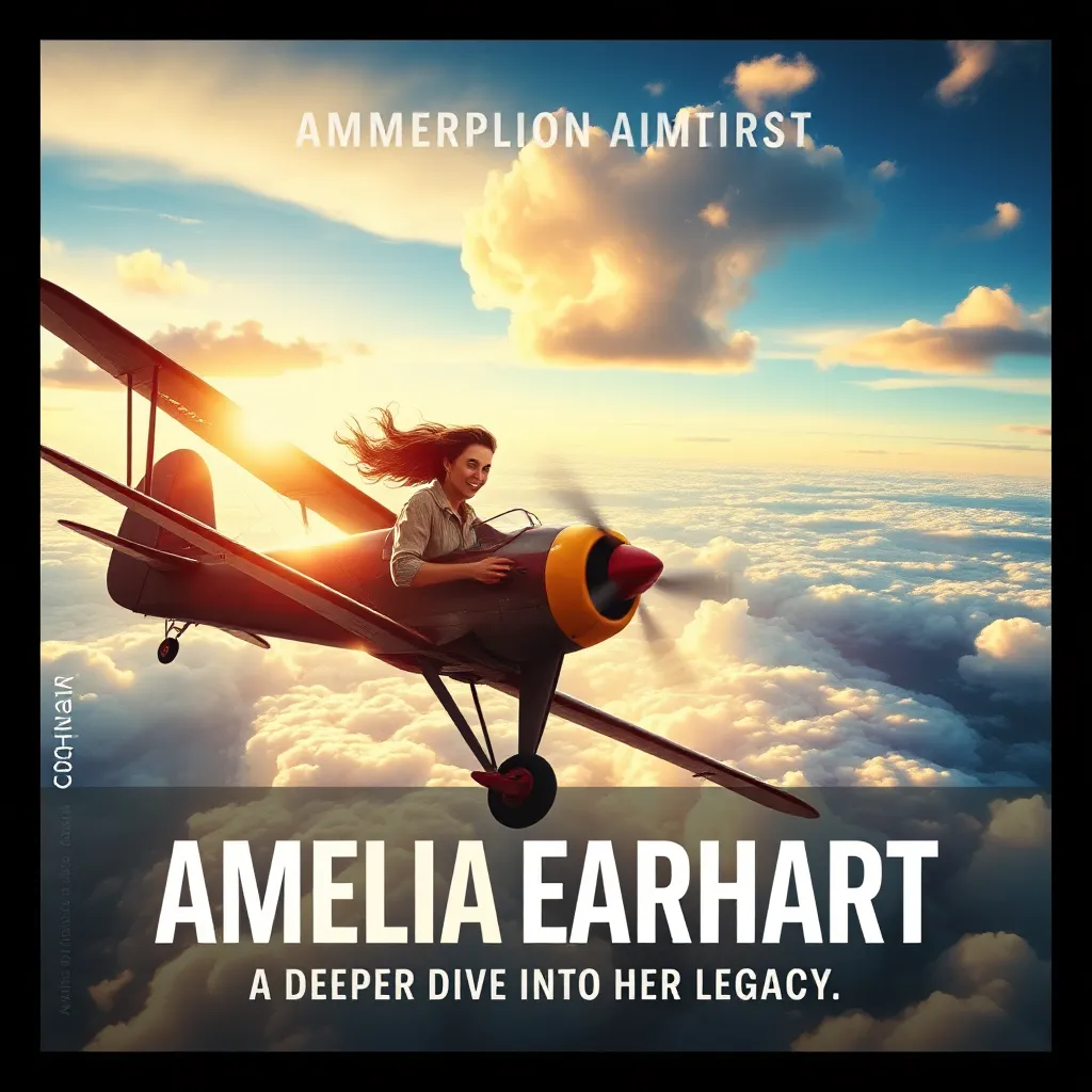 Amelia Earhart: A Deeper Dive into Her Legacy : LevelUpTalk