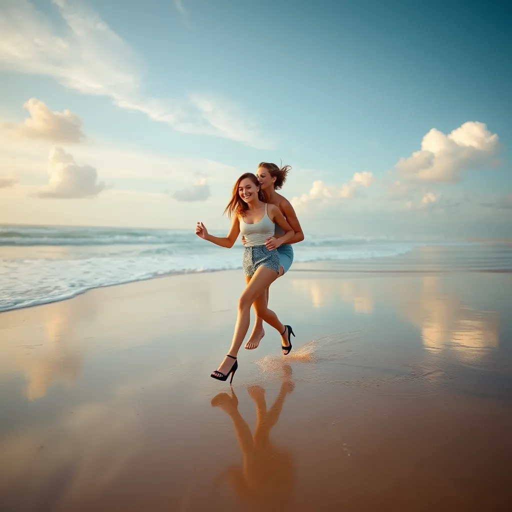 Amelie & Sam: High Heels and Beach Adventures : LevelUpTalk