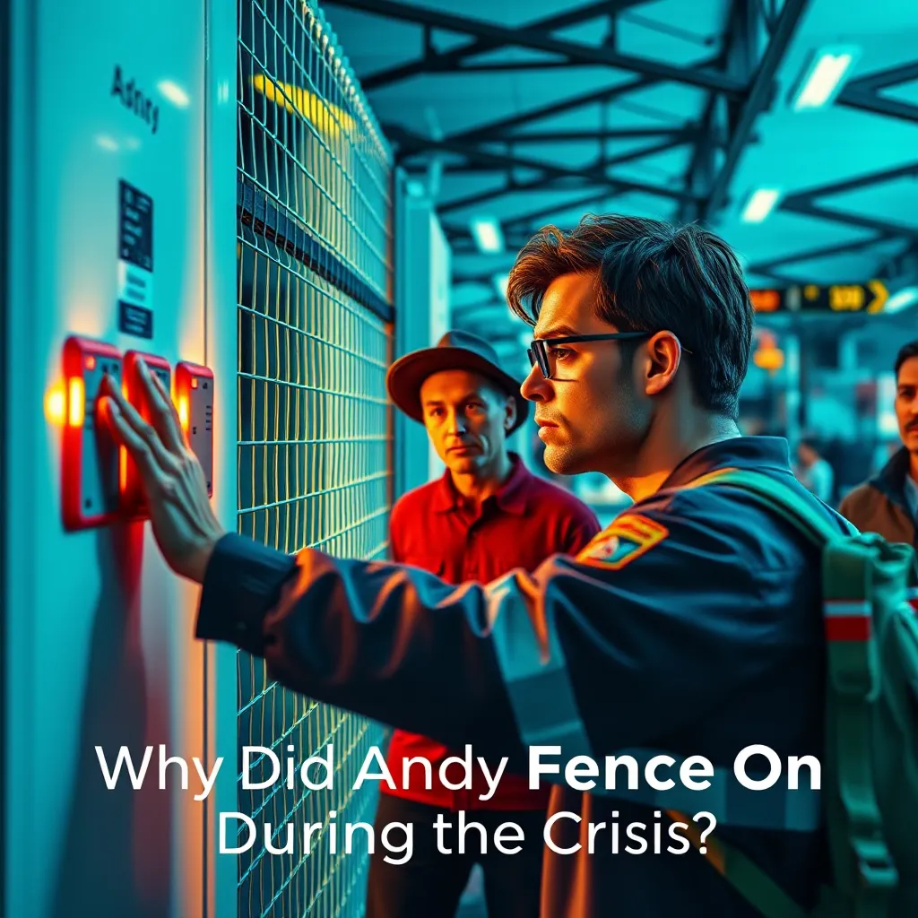Why Did Andy Turn the Fence On During the Crisis? : LevelUpTalk
