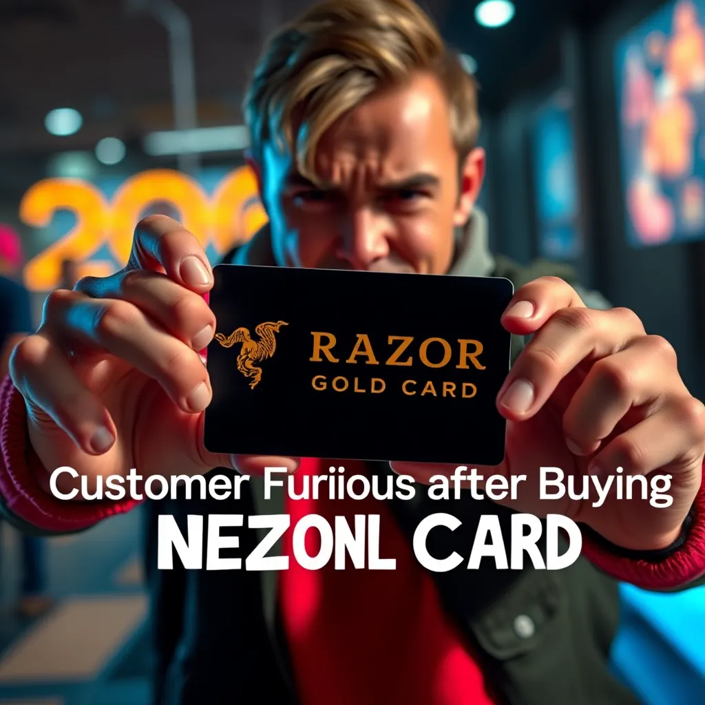 Customer Furious After Buying Razor Gold Card, No Refund! : LevelUpTalk