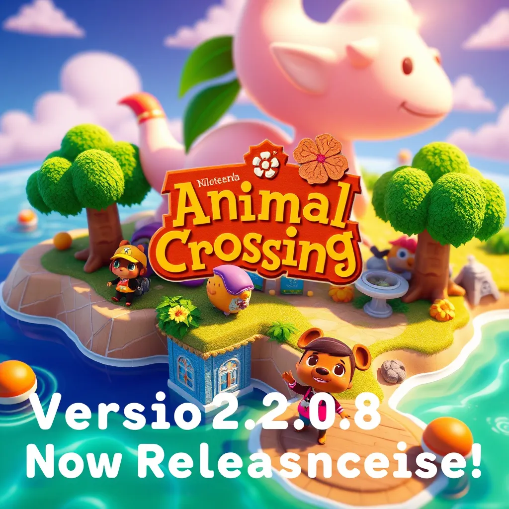 Animal Crossing: New Horizons Version 2.0.8 Now Released! : LevelUpTalk