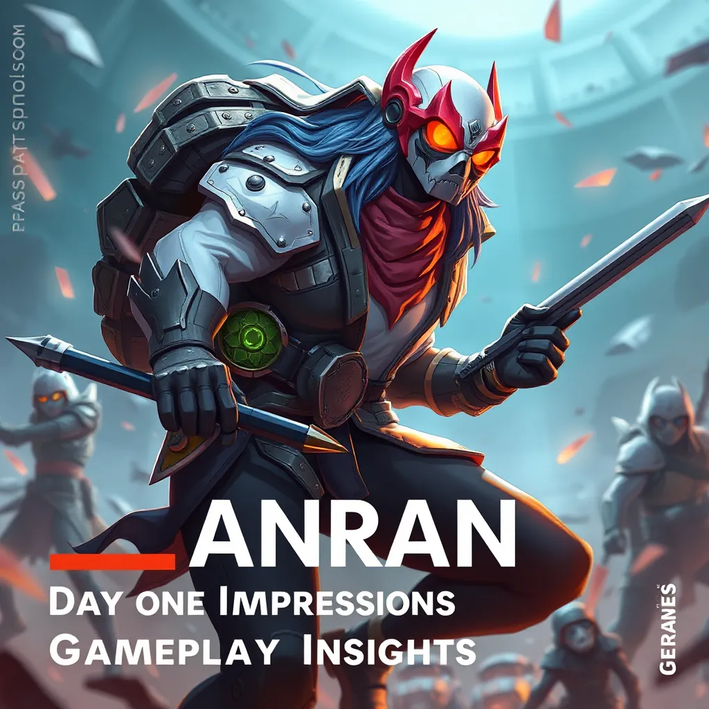 Day One Impressions of Anran: Gameplay Insights : LevelUpTalk