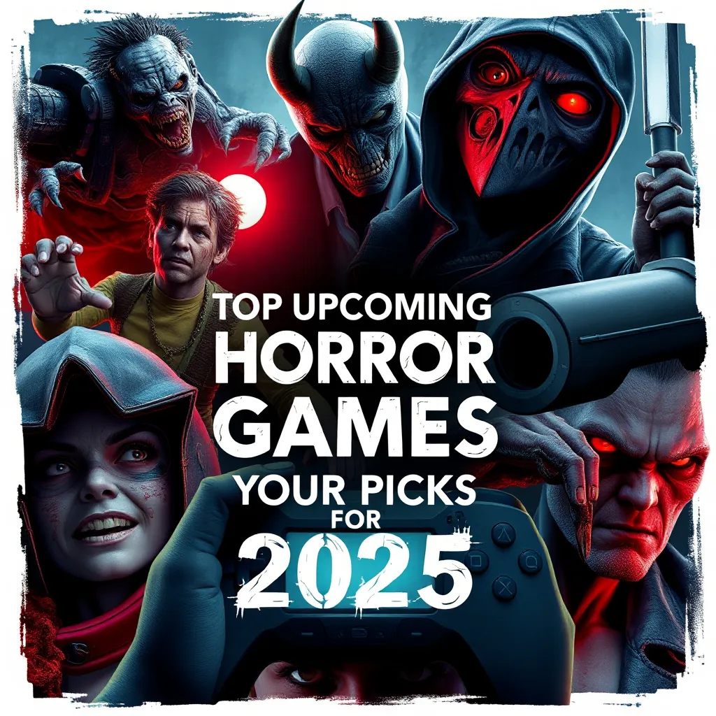 Top Upcoming Horror Games: Your Picks for 2025 : LevelUpTalk