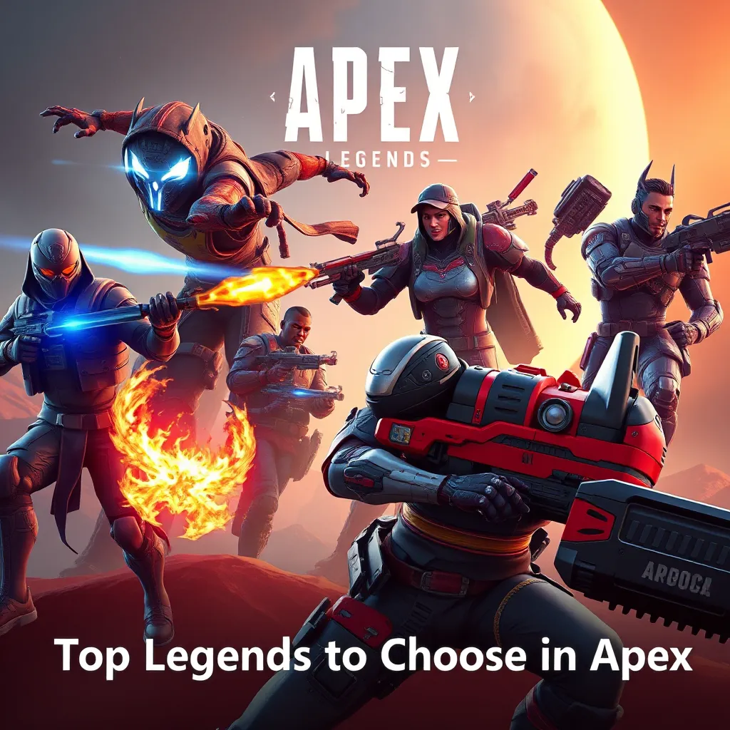Top Legends to Choose in Apex for Fun and Mastery : LevelUpTalk