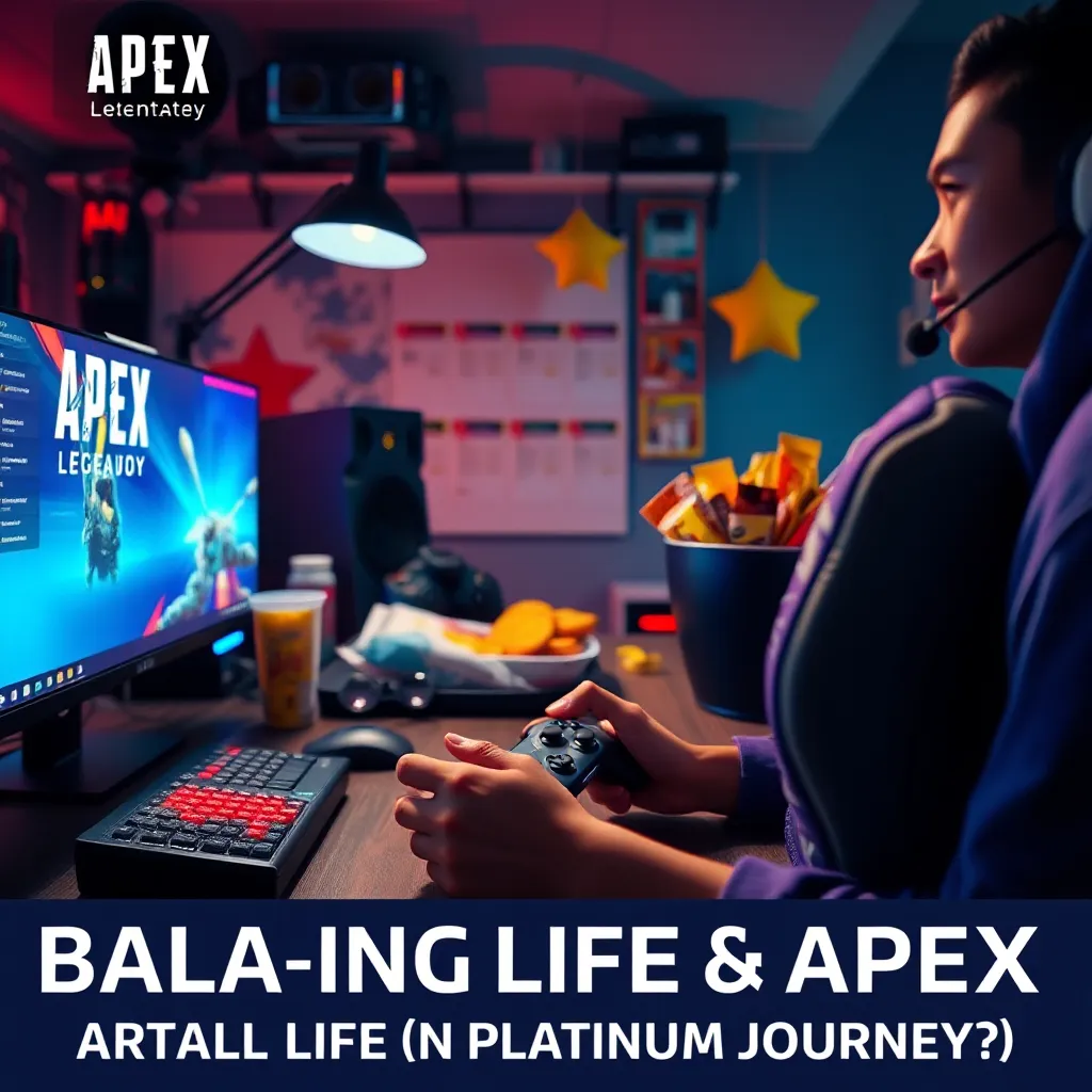 Balancing Life and Apex Ranked: A Platinum Journey : LevelUpTalk