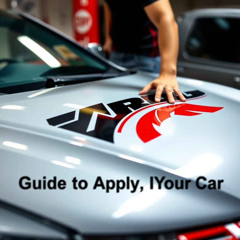 Guide to Applying Decals on Your Car Like a Pro : LevelUpTalk