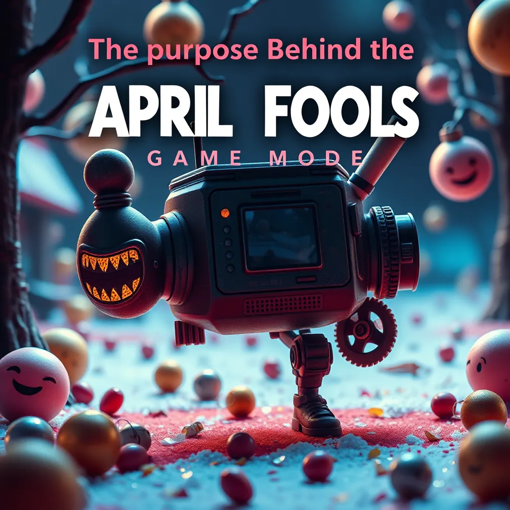 The Purpose Behind the April Fools Game Mode : LevelUpTalk