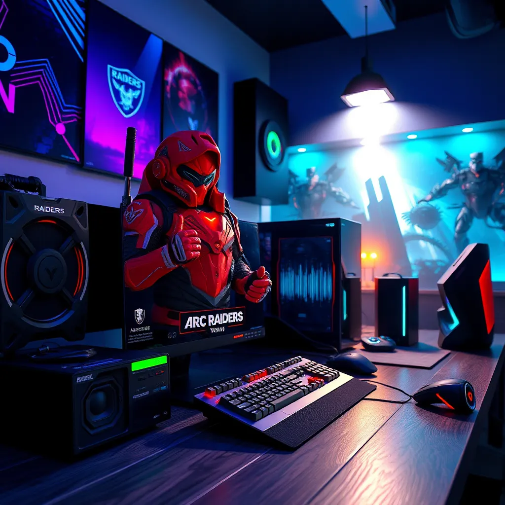 Explore the Awesome Arc Raiders Themed Desktop Setup! : LevelUpTalk