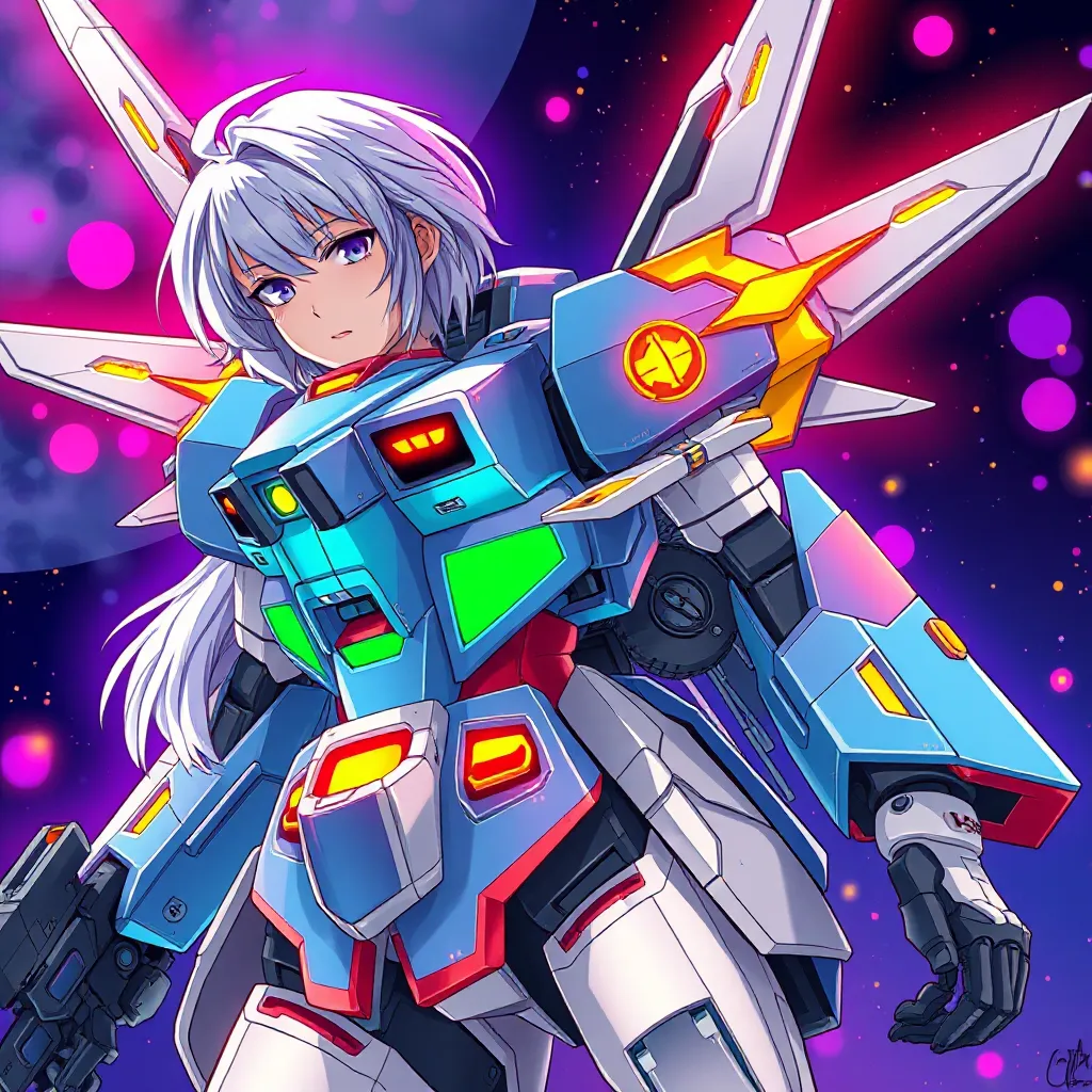Signalis x Gundam Crossover Art Features White-Haired Character ...