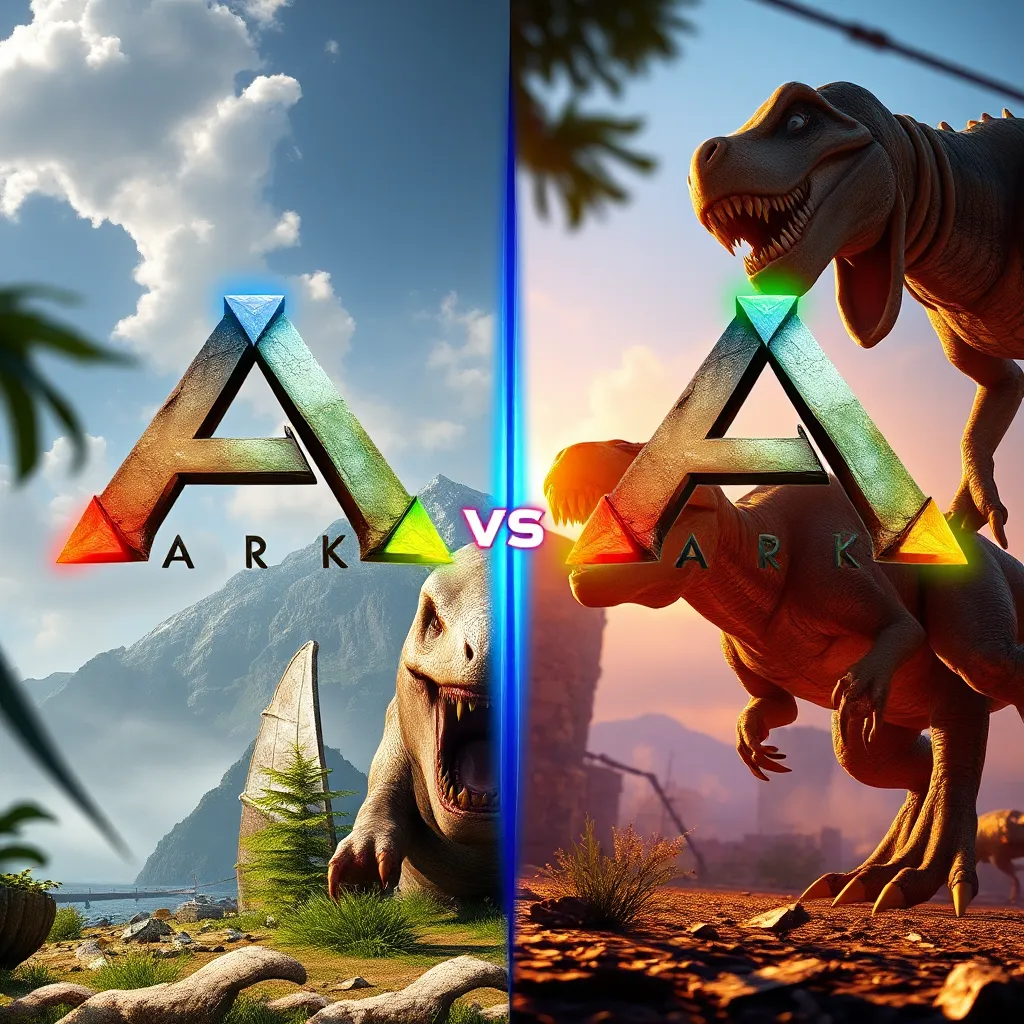 Choosing Between Ark Ascended and Ark Evolved : LevelUpTalk
