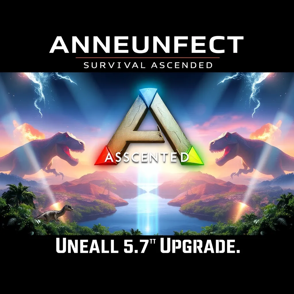 Ark Survival Ascended Set for Unreal Engine 5.7 Upgrade : LevelUpTalk