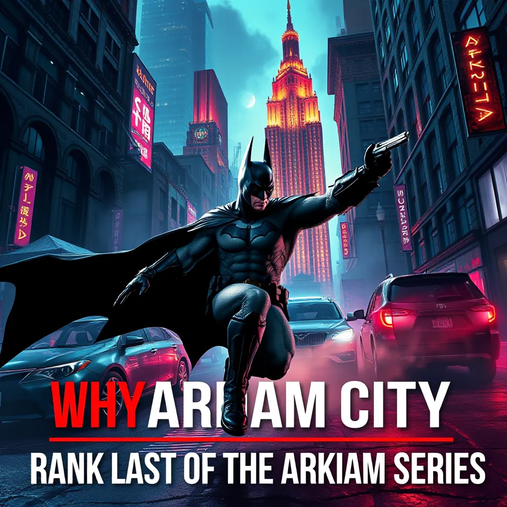 Why Arkham City Ranks Last in the Arkham Series : LevelUpTalk