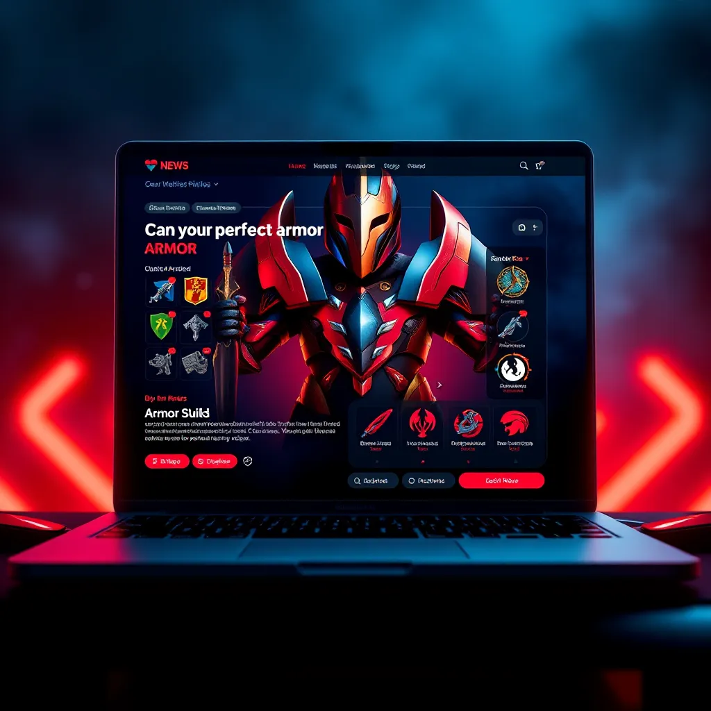 Create Your Perfect Armor Build with Our New Tool! : LevelUpTalk