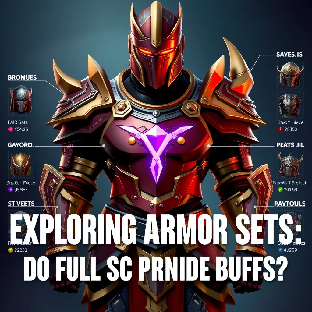 Exploring Armor Sets: Do Full Sets Provide Buffs? : LevelUpTalk