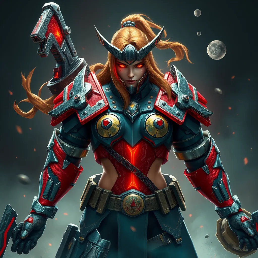 Day 53: Armored Female Doom Slayer Art Explored : LevelUpTalk