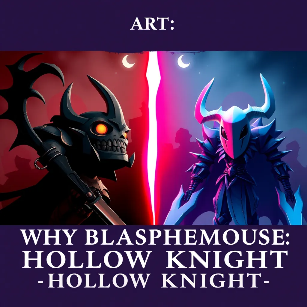 Why Blasphemous Outshines Hollow Knight in Art Style : LevelUpTalk