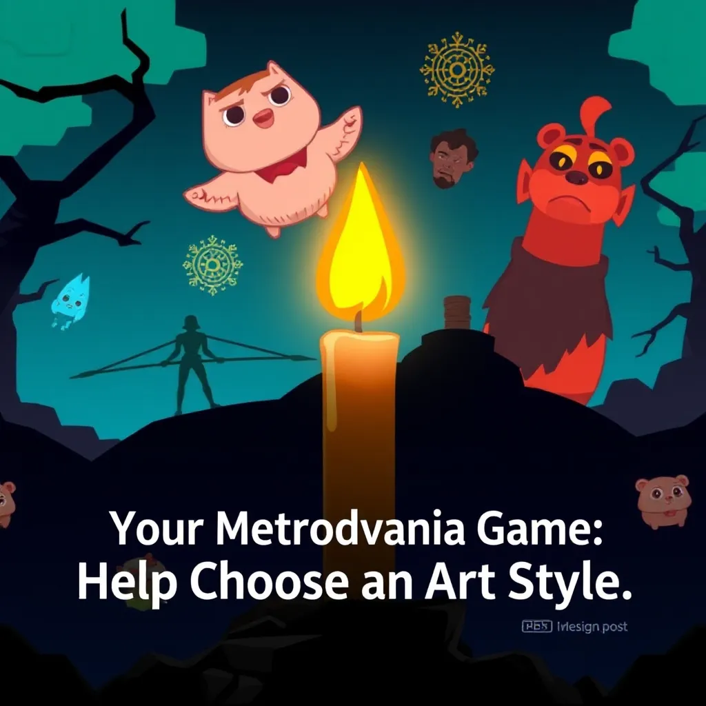 Your Metroidvania Game: Help Choose an Art Style : LevelUpTalk