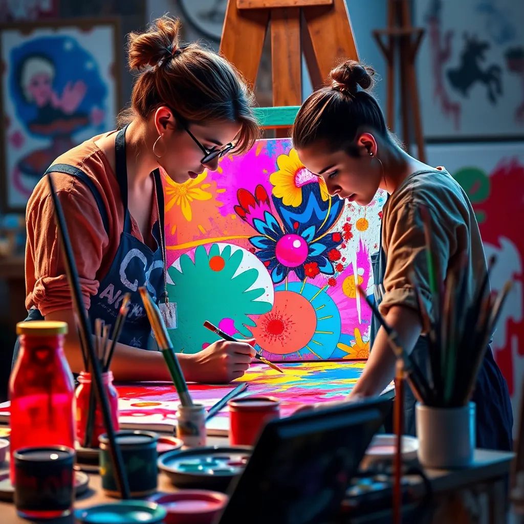 Dynamic Art Collaboration Sparks Creativity in 2026 : LevelUpTalk