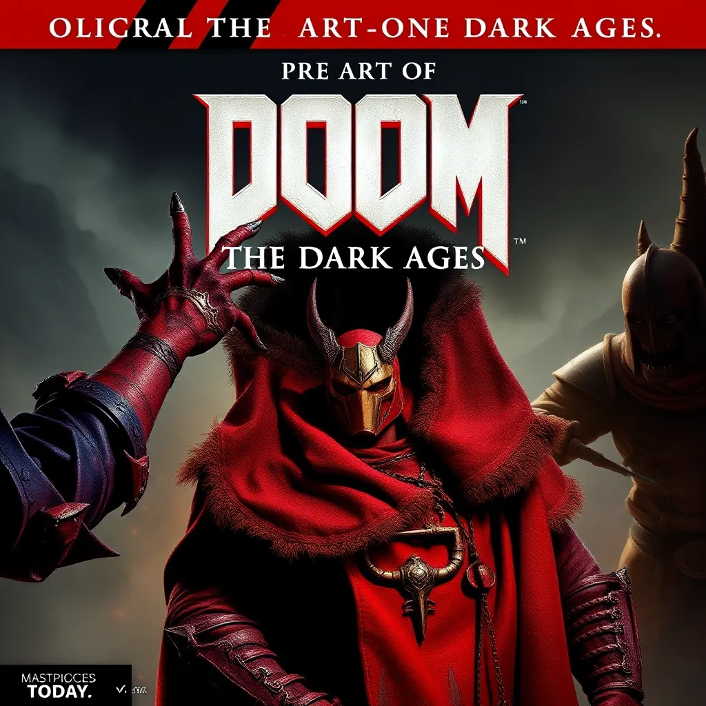 Preorder The Art of DOOM: The Dark Ages Today! : LevelUpTalk