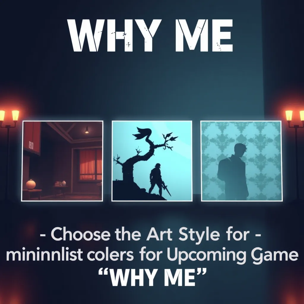 Choose the Art Style for Upcoming Game "Why Me" : LevelUpTalk