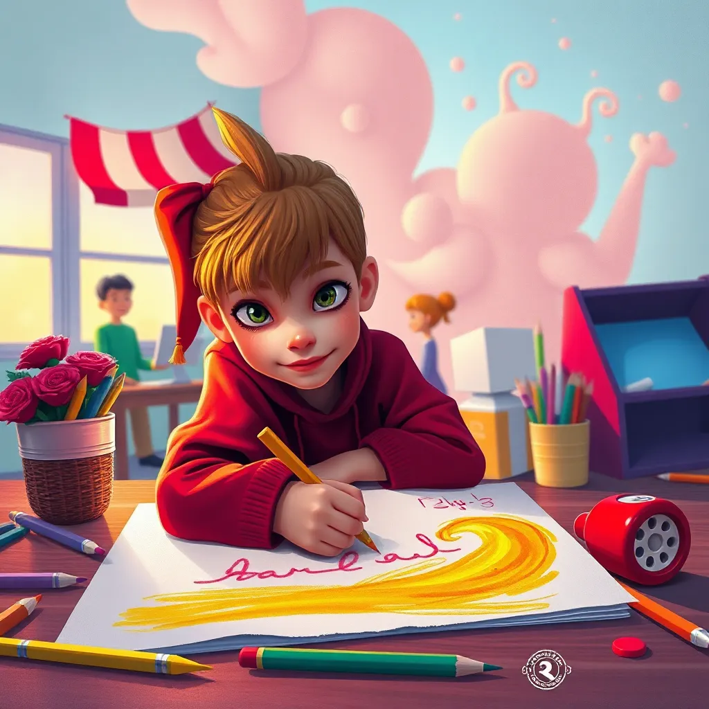 Creative Morning Drawings: Arthur's Artistry Revealed : LevelUpTalk