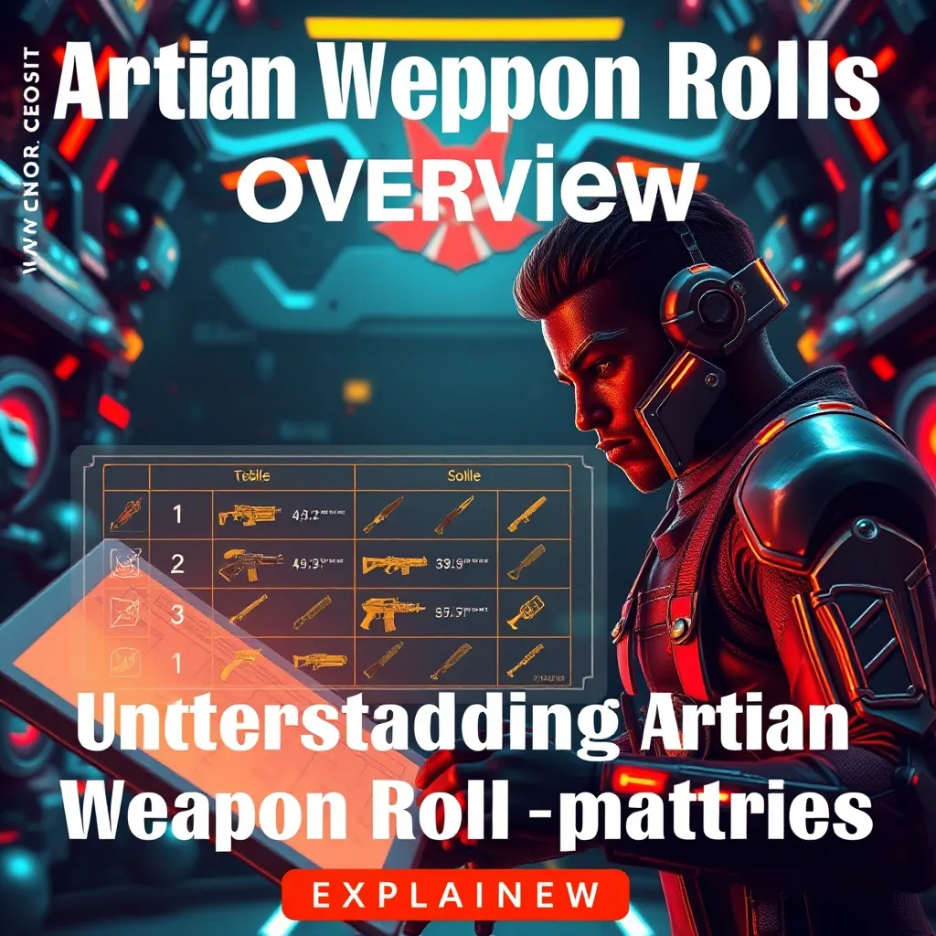 Understanding Artian Weapon Roll Mechanics Explained : LevelUpTalk