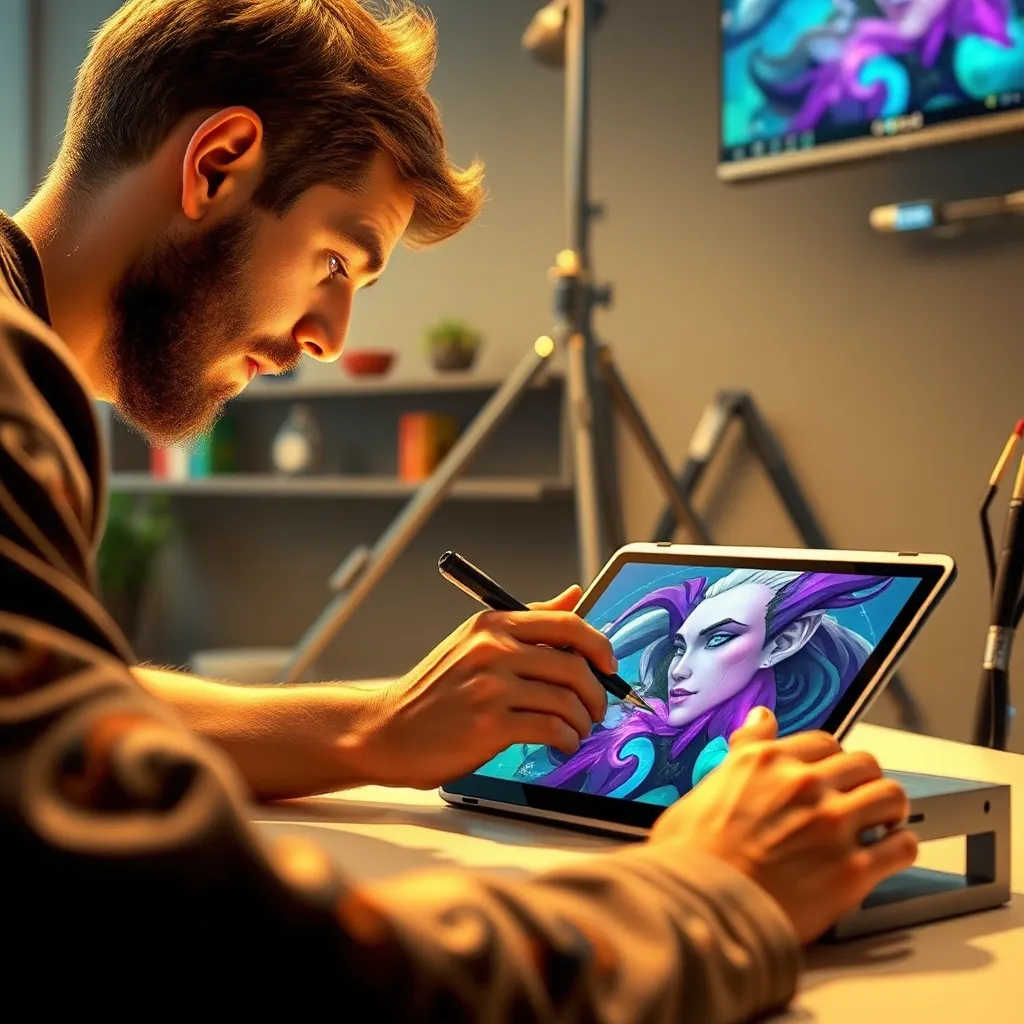 Talented Artist Spends 4 Hours Creating Sypher Drawing : LevelUpTalk