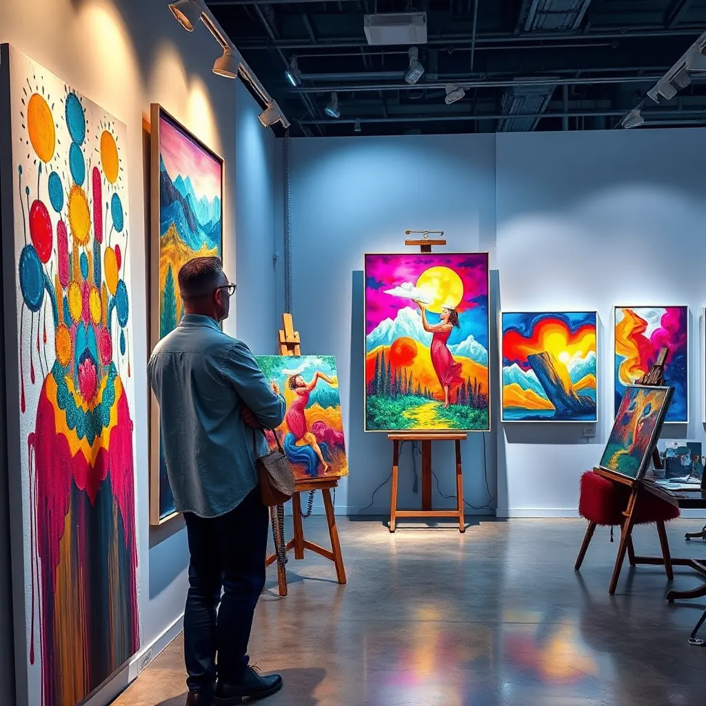 Eye-Catching Art Showcases Original Work by Artist : LevelUpTalk