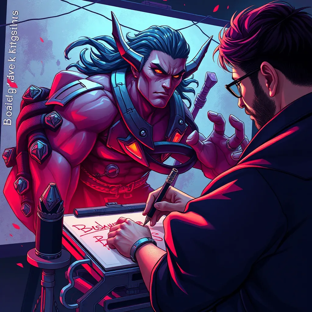 Discover the Artist Behind the Icon from Bloodstained : LevelUpTalk