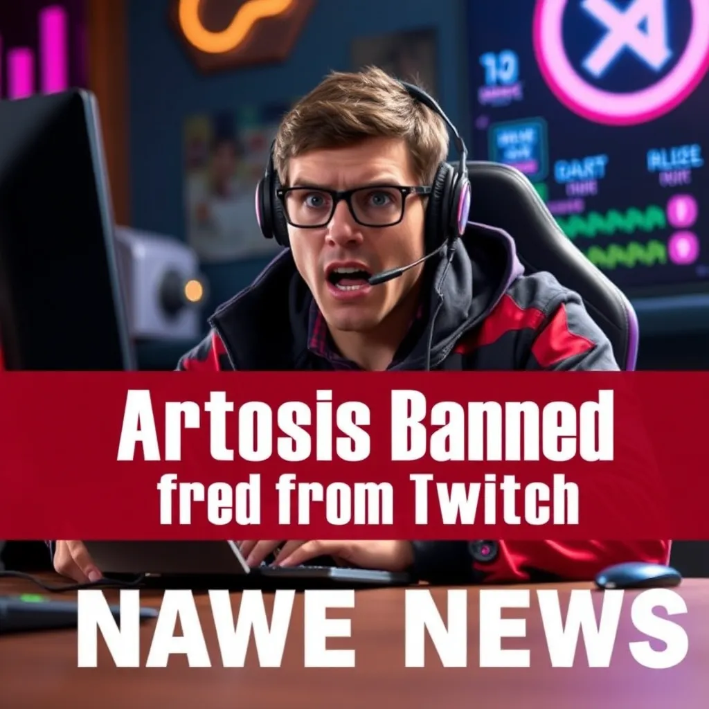Popular Streamer Artosis Banned from Twitch: What Happened? : LevelUpTalk