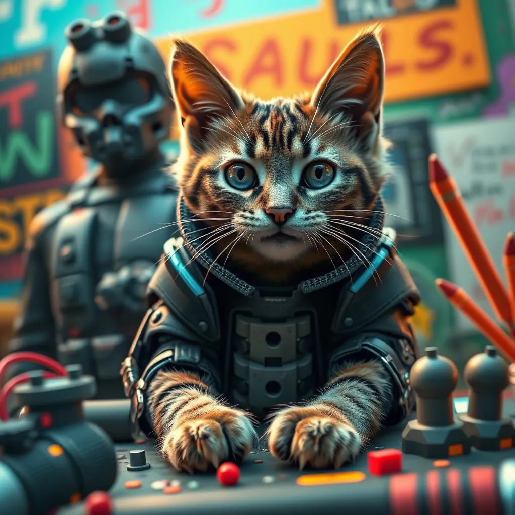 Check Out This Artsy Metal Gear Cat Video! : LevelUpTalk