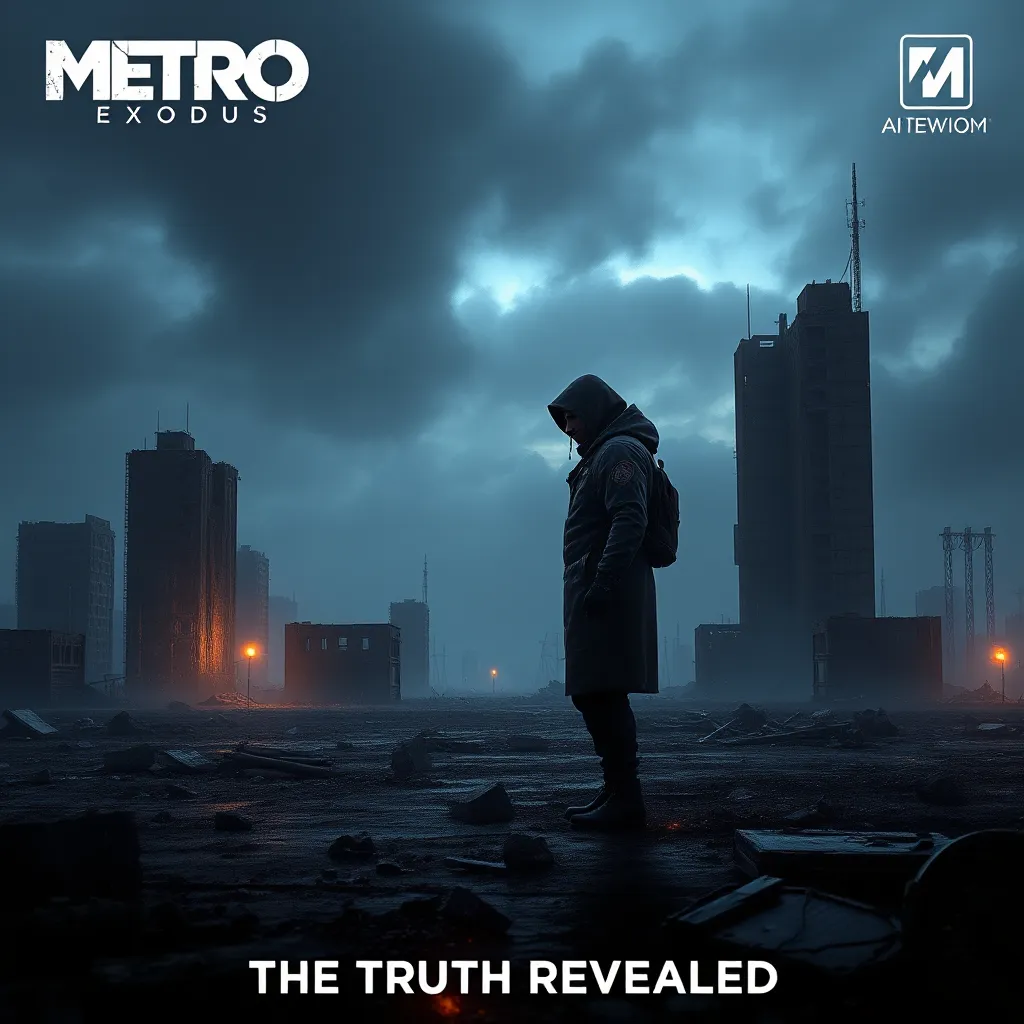 Why Artyom is Silent in Metro Exodus: The Truth Revealed : LevelUpTalk